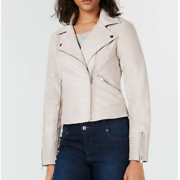 Bar III | Jackets & Coats | Bar Iii Fauxleather Moto Jacket | Poshmark